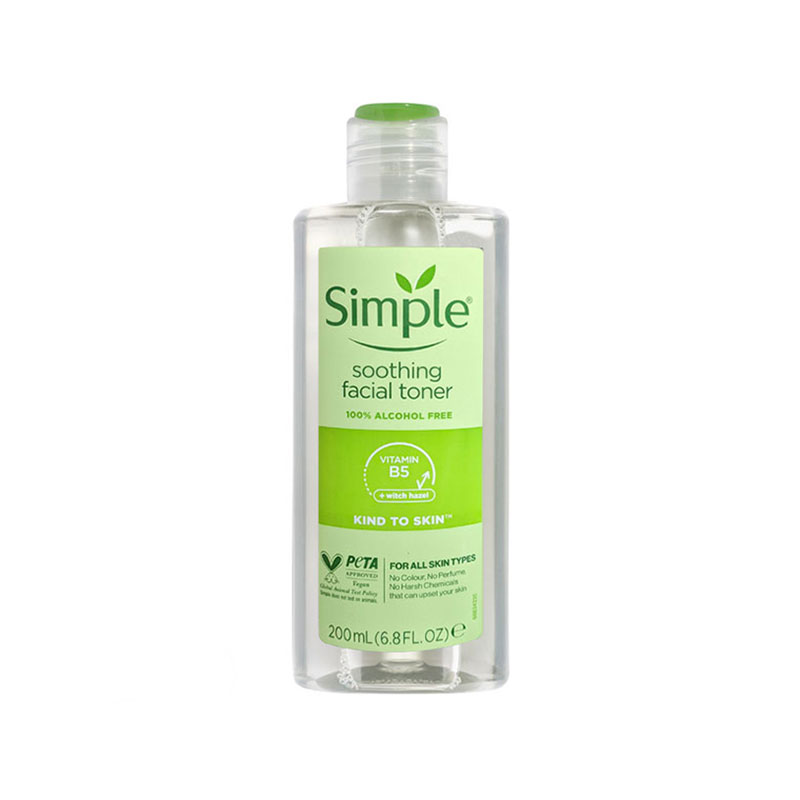 Simple Kind to Skin Soothing Facial Toner 200 ml - Carnesia