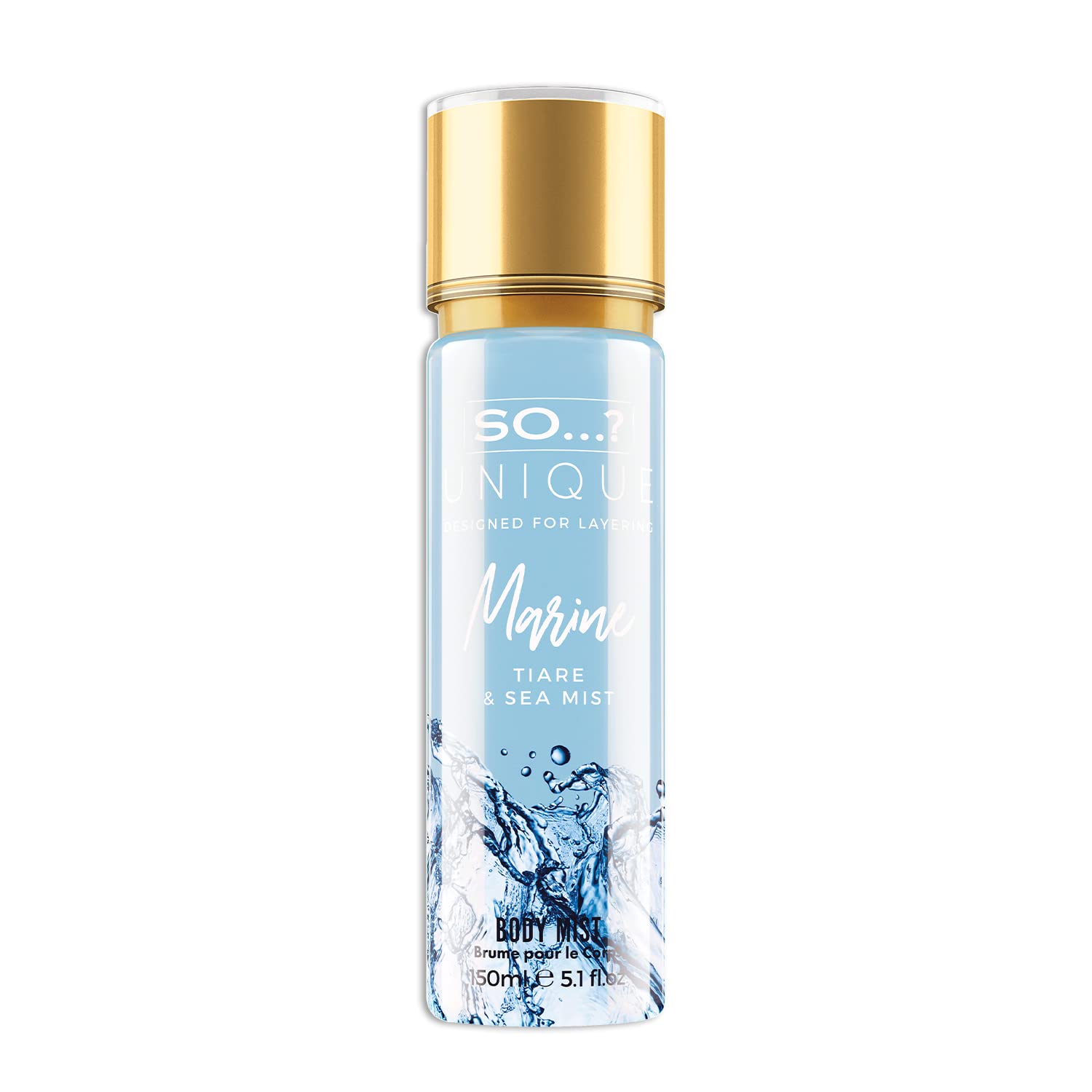 So..? Unique Marine Tiare and Sea Body Mist 150mL - Carnesia