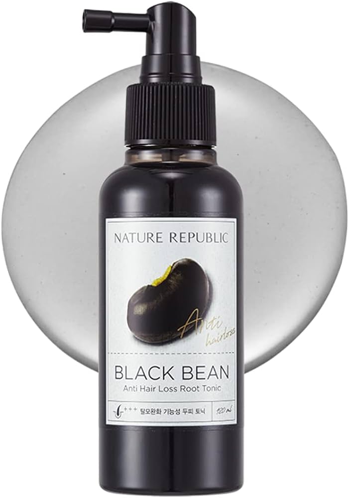 Nature Republic Black Bean Anti Hair Loss Root Tonic 120ml - Carnesia