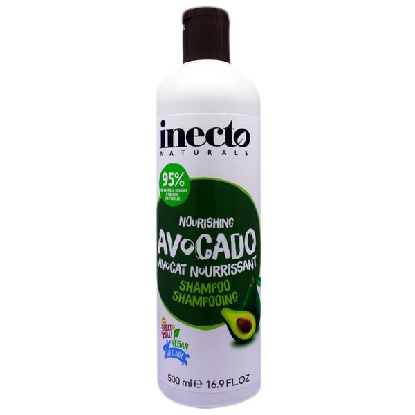 Inecto Naturals Avocado hair shampoo 500 ml - Carnesia