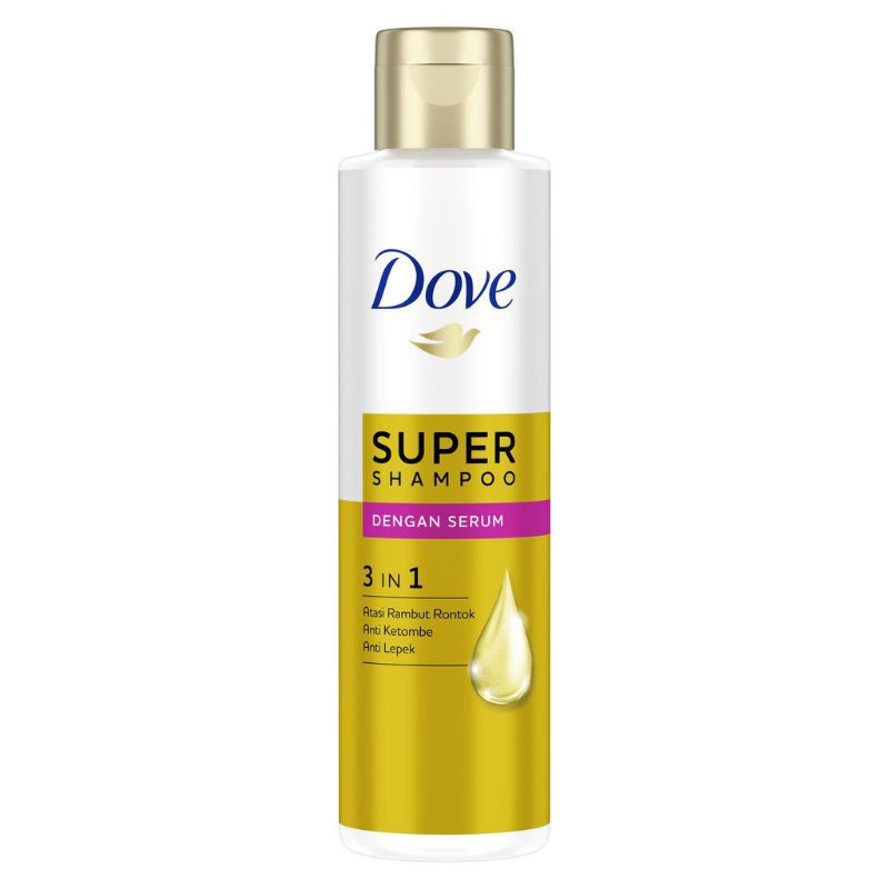 Dove 3 in1 Super Shampoo 125 ml - Carnesia
