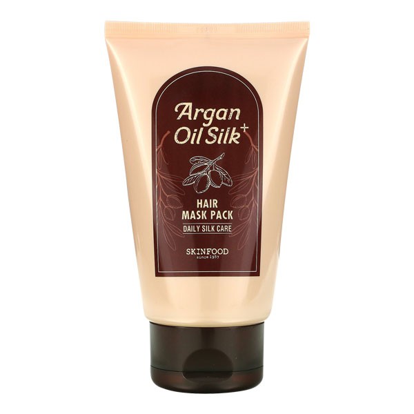 Skin Food Argan Oil Silk Plus Hair Mask Pack 200g - Carnesia