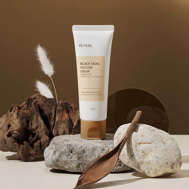 iUNIK Black Snail Restore Cream 60 Ml - Carnesia