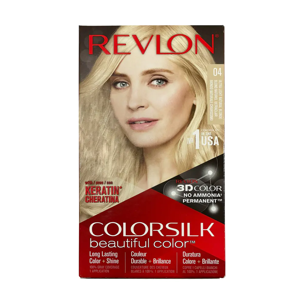 Revlon Colorsilk Beautiful Color-04 Ultra Light Natural Blonde - Carnesia