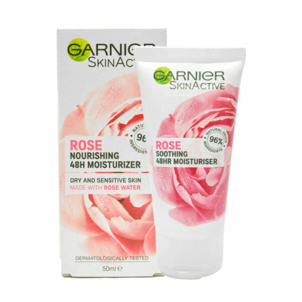 Garnier Rose Soothing 48hr Moisturizer - Carnesia
