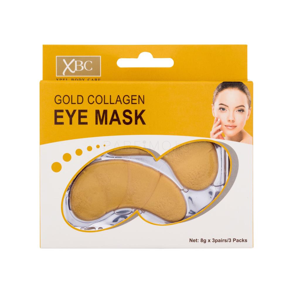 Xpel Gold Collagen Eye Mask 3pc - Carnesia