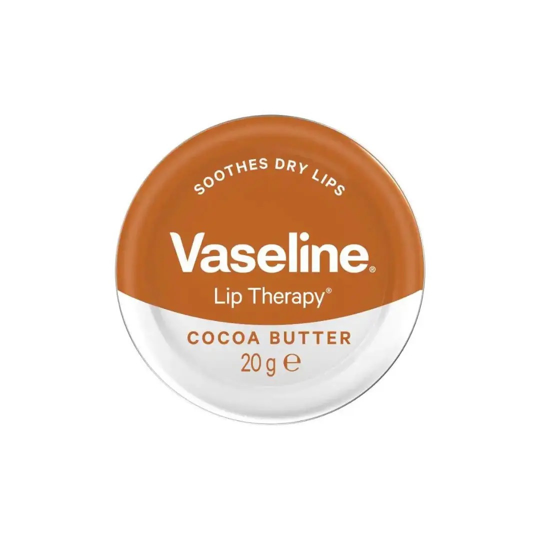 Vaseline Lip Therapy Lip Balm Cocoa Butter 20g - Carnesia