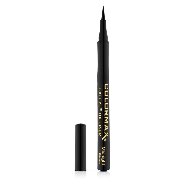 Colormax Cat Eye The Liner Midnight Black - Carnesia