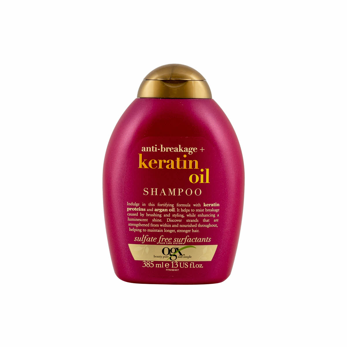 OGX Strength & length + Keratin Oil Shampoo 385Ml-UK - Carnesia