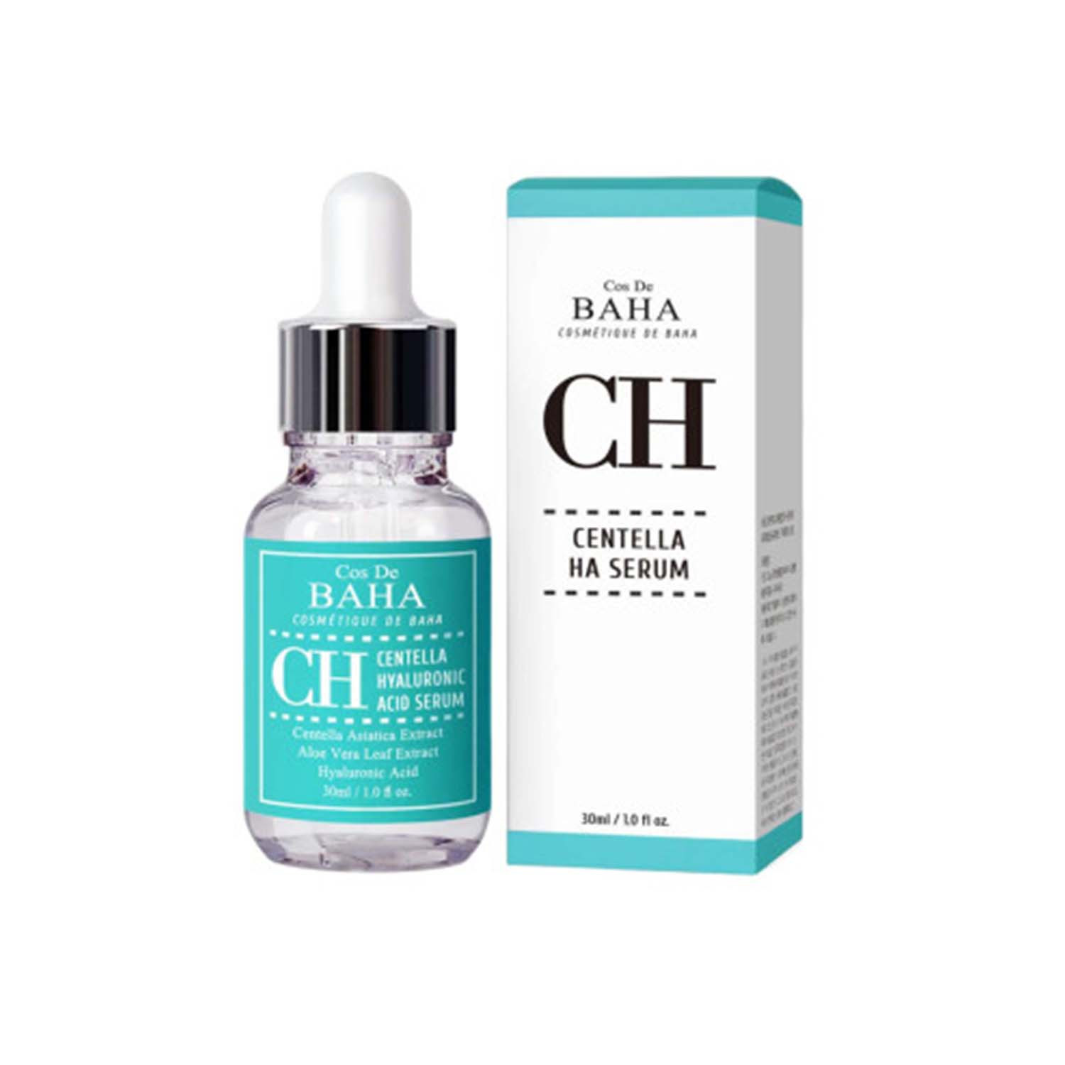COS DE BAHA Centella HA(CH) Serum 30ml (EXP:Aug 2025) - Carnesia