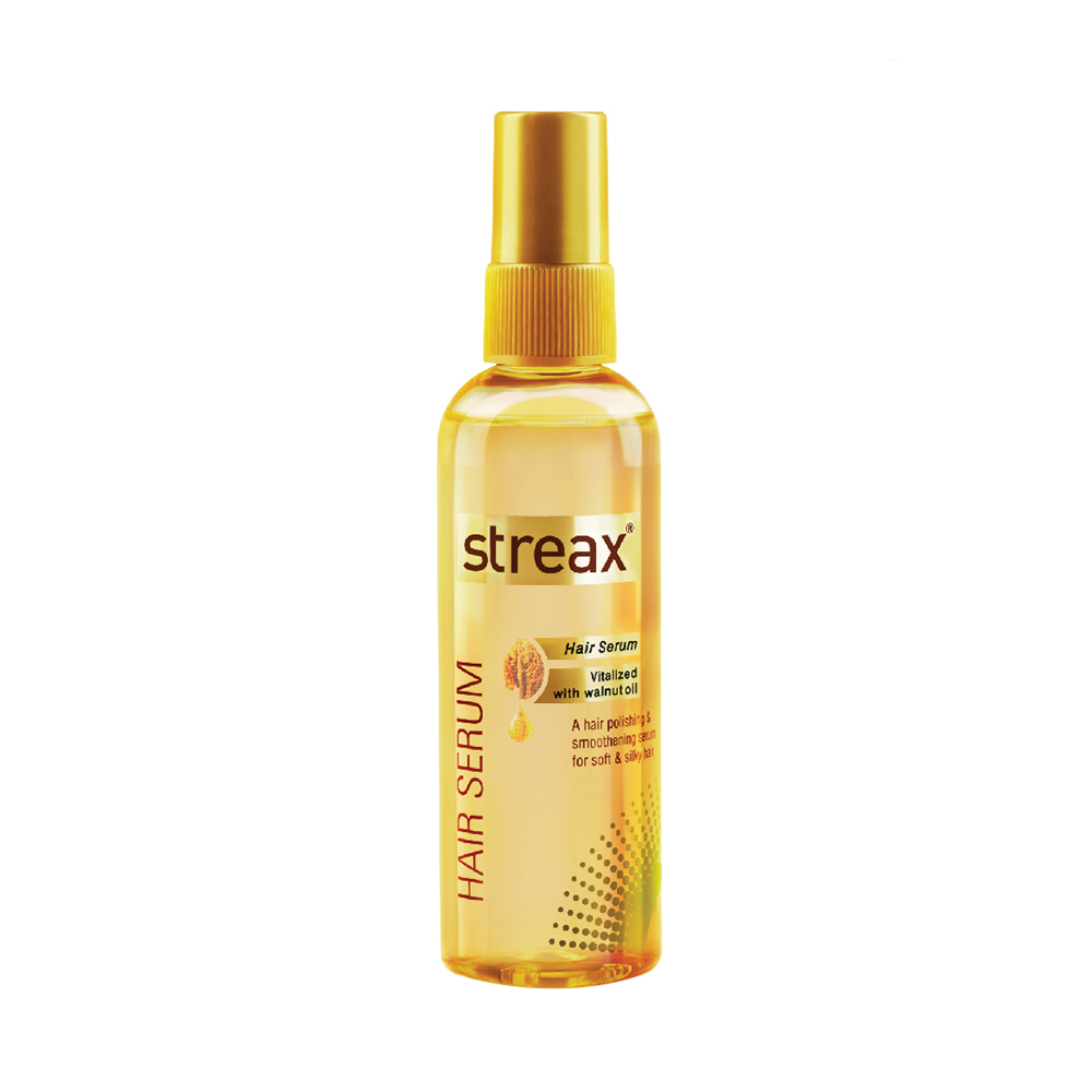 Streax Hair Serum with Vitalizing Walnut Oil 115ml - Carnesia