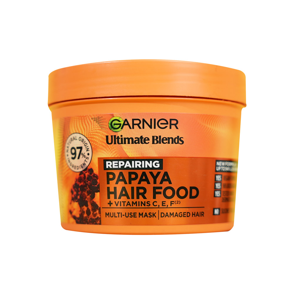 Garnier Ultimate Blends Repairing Hair Food Papaya 3-in-1 Damaged Hair ...